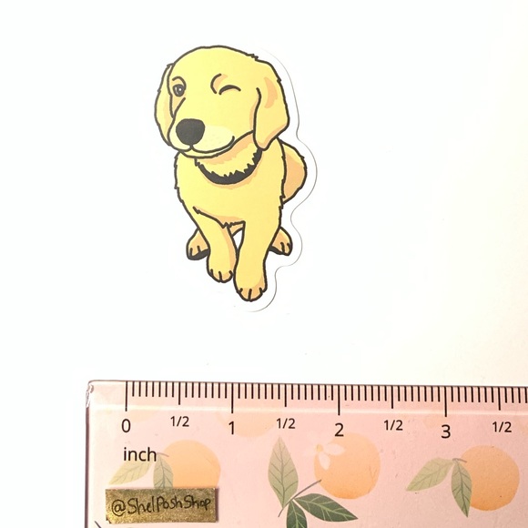 Accessories | Yellow Lab Vinyl Sticker | Poshmark